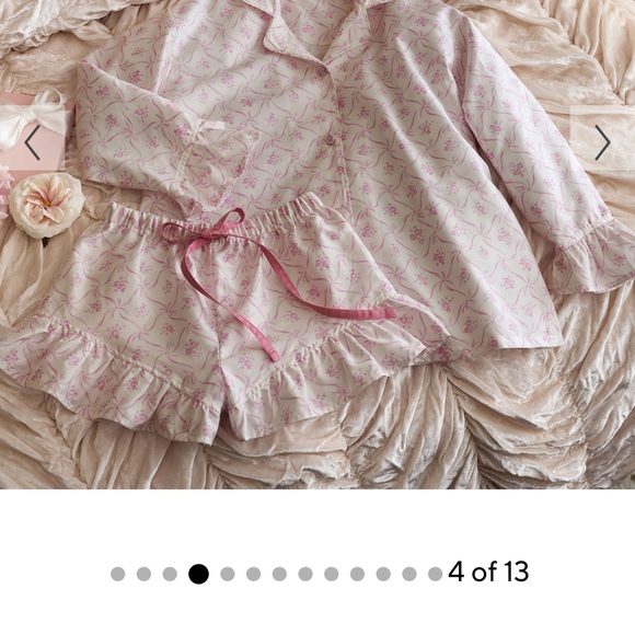 LoveShackFancy | Intimates & Sleepwear | Loveshackfancy Pajama Set ...